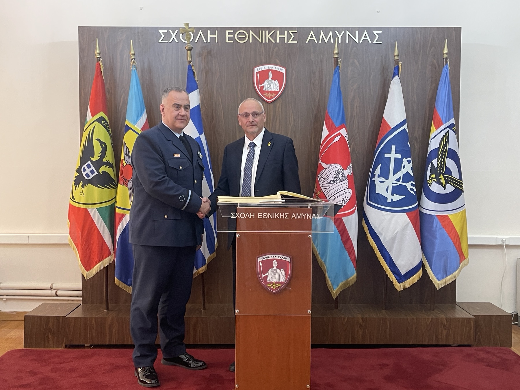 Ομιλία στη ΣΕΘΑ του Πρέσβη του Ισραήλ κ. Νόαμ Κάτς - Σχολή Εθνικής Άμυνας