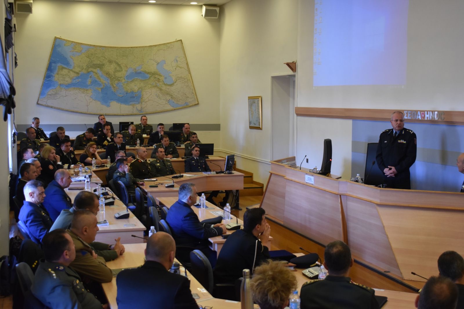 Lecture to the HNDC by the Chief of the Hellenic Fire service ...