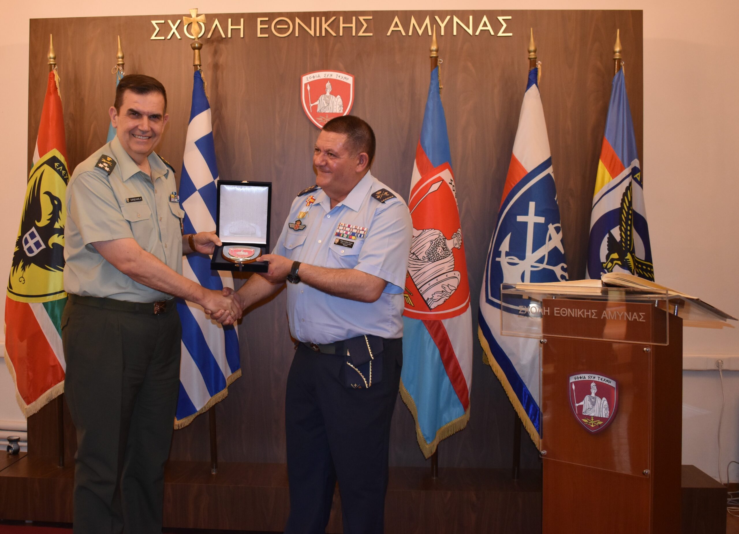 Visit of the XXV General Staff Course of Spain to the Hellenic National ...